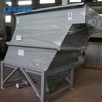 China Industrial Lamella Clarifier Inclined Plate Settler 50m3h Capacity for Wastewater Treatment for sale