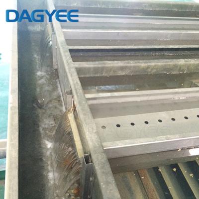 China Industrial Lamella Clarifier 1-2000 GPM Slant Plate Settler PP PVC Wastewater Treatment for sale