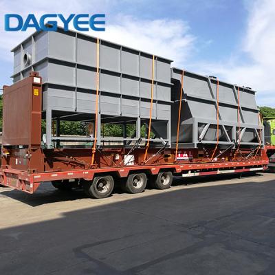 China PP PVC Lamella Clarifier 60 m3/h Gravity Settling High Efficiency Water Treatment for sale
