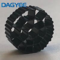 China Chemical Grade Black HDPE K3 MBBR Carrier 25x10mm Bio Filter Media for sale