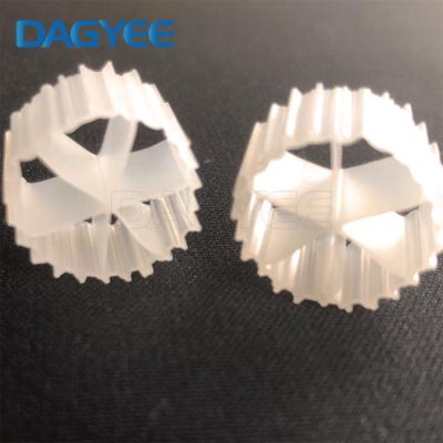 China HDPE MBBR Biofilm Carrier Media K1 K3 10mm 25mm for Wastewater Treatment for sale