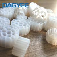 China White HDPE Biological 10x8mm MBBR K1 Aquarium Filter for sale