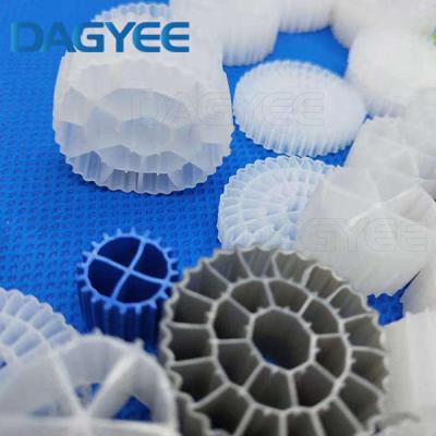 China MBBR K1 Moving Bed Bio Filter Media HDPE 10x8mm 750m2/m3 Surface Area for sale