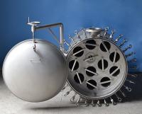 China ISO9001 Stainless Steel Multi Bag Filter Housing 12 bar 150°C for Water Treatment for sale