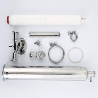 China 0.1um SS Cartridge Filter Housing for sale