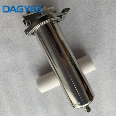 China Customized 304 316 8 Bag Ss Cartridge Filter Housing for sale