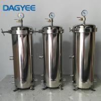 China Industrial PP String Wound Cartridge Filter Housing With Clamp for sale