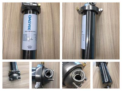 China DYG-5F 304 316 Stainless Steel 5 Cartridge Filter Housing 10 to 40 Inch Flanged for sale