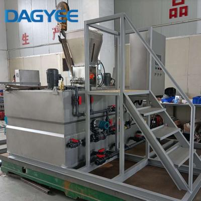 China Continuous Flow Polymer Preparation Chemical Dosing Equipment 1000L/h 1.3kW for sale