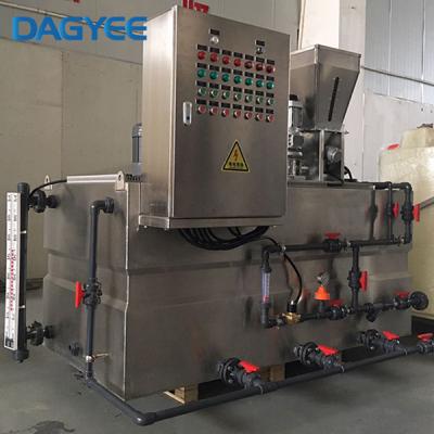 China 316 Stainless Steel PAM Dissolver Dosing Device 200L/h Automatic Polymer Preparation Unit for sale