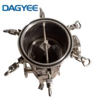 China Stainless Steel 304 316 Single Bag Filter Housing 10m3/h 12bar DYG-1-4S for sale