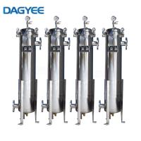 China GMP High Precision 0.1um SS Bag Filter Housing for sale