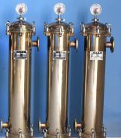 China DYG-1-4S Single Bag Filter Housing 10m3/h SUS304 Stainless Steel 0.1-200um for sale