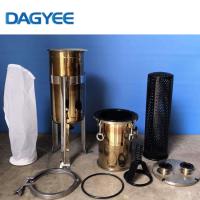 China Stainless Steel Miniature Single Bag Filter Housing for sale