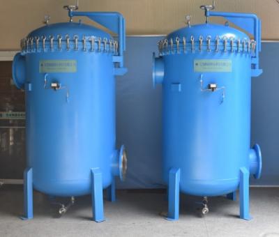 China Dagyee DYG-2D-2S SS316 2 Bag Filter Housing 70m3/h 12bar Whole House Water Filtration for sale