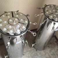 China Dagyee DYG-10-40 Multi 10 Cartridge Filter Housing SUS304 316 40 Inch 10 Cartridge for sale