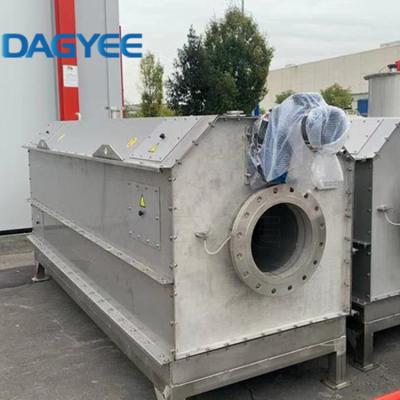 China SUS304 SUS316 1.1kw Rotating Drum Screen 900mm x 3000mm for Wastewater Treatment for sale