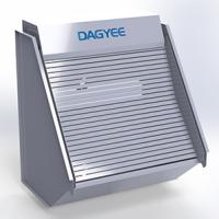 China HS-2000 Stainless Steel Static Bar Screen 0.5mm Slot 40 m3/h Solid Liquid Separation for sale