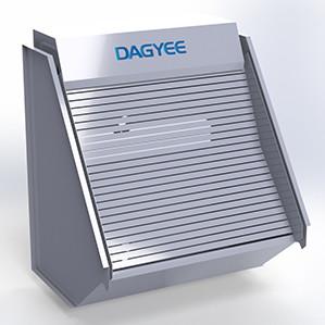 China HS-2000 Stainless Steel Static Bar Screen 0.5mm Slot 40 m3/h Solid Liquid Separation for sale