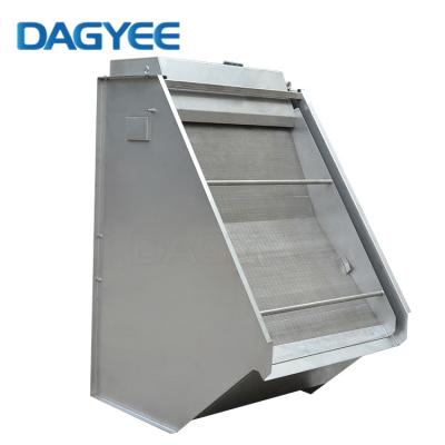 China 16m3/H Stainless Steel Sieve Bend Screen HS-800 for Industrial Wastewater Treatment for sale