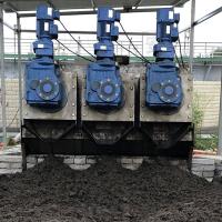 China Industrial Wastewater Treatment 2m3/h Screw Press Dehydrator for sale