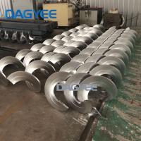China Winery Industry Cold Rolled Shaftless Screw Conveyor for sale