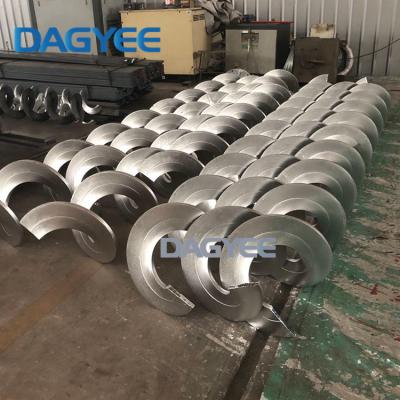 China Winery Industry Cold Rolled Shaftless Screw Conveyor for sale