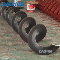 China Two Helixes Coaxially Welded Shaftless Auger Flighting for sale