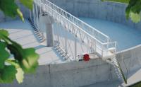 China CE ISO Center Drive Sludge Scraper System 4m Pool Diameter 0.55kW Sewage Treatment for sale