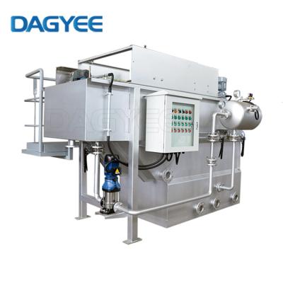 China YMRF Dissolved Air Flotation DAF System for Industrial Wastewater Solid Liquid Separation 1mg/L Oil Removal for sale