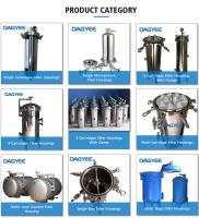 China Water Treatment Multi 40 Inch Cartridge Filter Housing Ss316 for sale