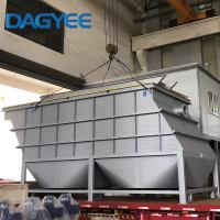 China Dagyee DCL-020 SUS304 316 Lamella Clarifier 20m3h Inclined Plate Settler for Food Processing for sale
