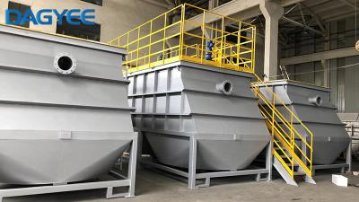 China SS304 SS316 Lamella Clarifier 30m3h Industrial Water Settling Sludge Thickener for sale