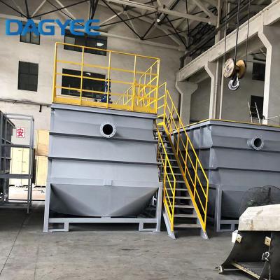 China 5m3h Lamella Clarifier High Efficiency Inclined Plate Settler 380V 3Phase 50Hz for sale