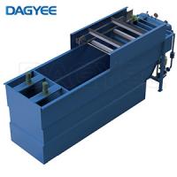 China 2 M3/HR Fine Solid Dissolved Air Gas Flotation Separators DAF Water Treatment System for sale