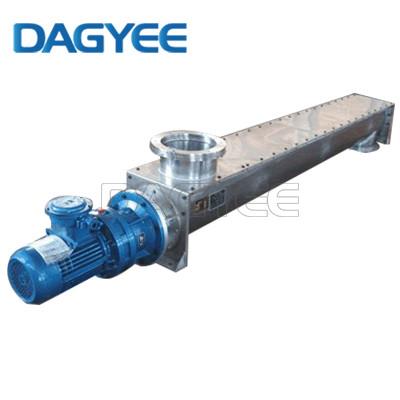 China SS304 Shaftless Screw Conveyor for Dewatered Sludge 150mm to 500mm Diameter for sale