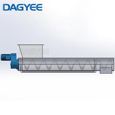 China SS304 Shaftless Screw Conveyor for Waste Water Treatment 150mm-470mm for sale