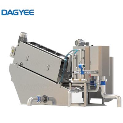 China SS304 Sludge Dewatering System Machine Volute Dewatering Screw Press Equipment for sale