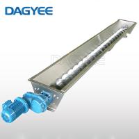 China Inclined Shaftless Screw Conveyor DLS200-500 Mixing Feeder for Sludge 20r/min for sale