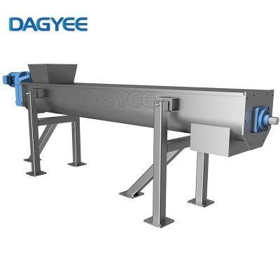 China SS304 Customized Inclined Feeder Shaftless Screw Conveyor for sale