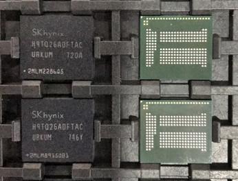 China H9TQ26ADFTACUR-KUM EMCP Memory Chip 32GB NAND + 24GB LPDDR3 FBGA221 5V Industrial Temperature for sale