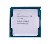 China Intel Core i3-6100 Desktop Processor 3.7GHz 2-Core 4-Thread LGA1151 Socket 51W TDP for sale