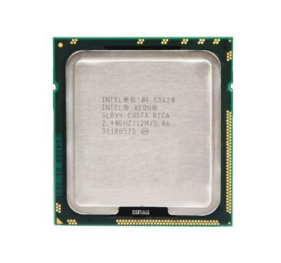 China Intel Xeon E5620 SLBV4 Server CPU - 4 Core 2.4GHz Processor with 12MB Cache for LGA 1366 Socket for sale