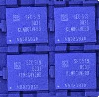 China KLMBG4WEBD-B031 32GB eMMC Memory Chip BGA Package 11.5x13mm with HS400 Interface for Mobile Storage for sale
