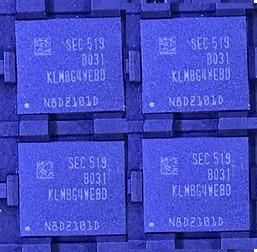 China KLMBG4WEBD-B031 32GB eMMC Memory Chip BGA Package 11.5x13mm with HS400 Interface for Mobile Storage for sale