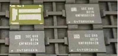 China KMFNX0012M-B214 EMCP Memory Chip 8GB eMMC + 8GB LPDDR3 1866MHz 221FBGA Package for sale