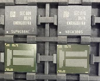 China KMRH60014A-B614 EMCP Memory Chip 64GB eMMC 5.1 + 32GB LPDDR3-1866MHz 221FBGA Package for sale