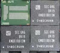China KMQX10013M-B419 eMCP Memory Chip 32GB eMMC 5.1 + 16Gb LPDDR3 1866MHz 221-ball FBGA Package for sale