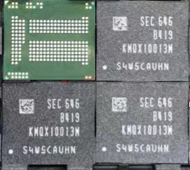 China KMQX10013M-B419 eMCP Memory Chip 32GB eMMC 5.1 + 16Gb LPDDR3 1866MHz 221-ball FBGA Package for sale