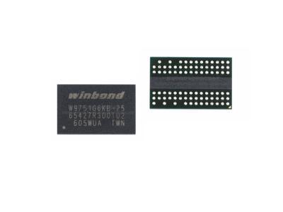 China W9751G6KB-25 DDR2 SDRAM Flash Memory Chip 512Mb 400MHz 84WBGA 1.8V Industrial Grade for sale